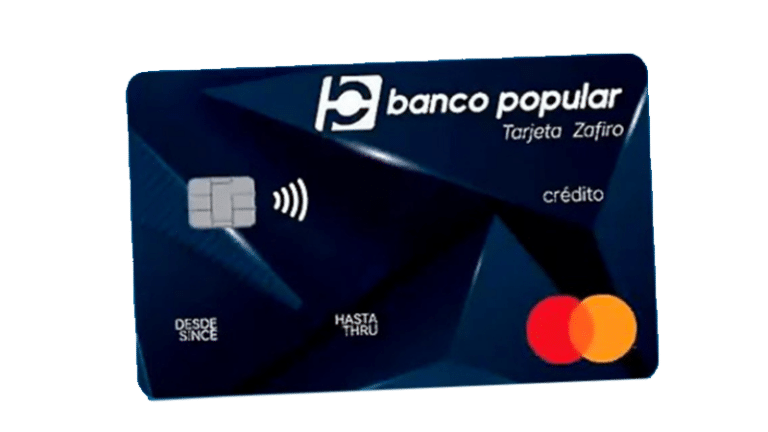 Tarjeta Zafiro Mastercard Banco Popular Beneficios y Función